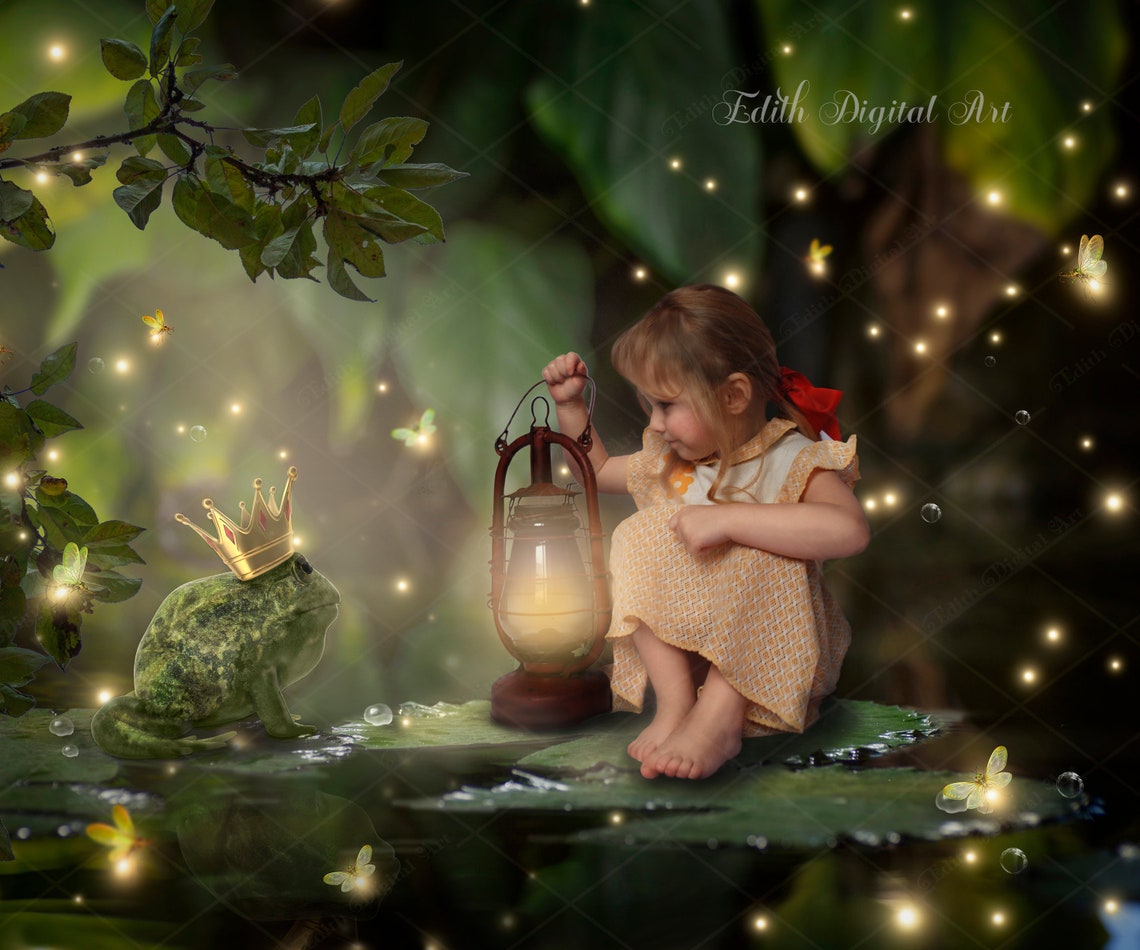 Enchanted Background Digital Backdrop Princess Digital - Etsy