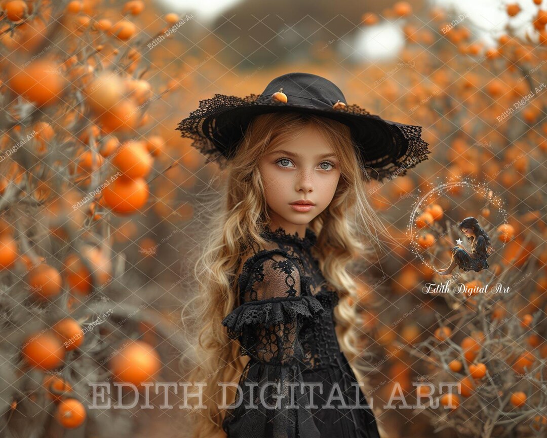 Fall Autumn Orchard Digital Backdrop Photography, Aurumn Road, Fall ...