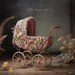 Newborn Digital Floral Stroller, Newborn Background, Floral Baby ...