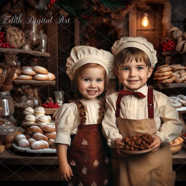 Bakery Backdrop - Etsy