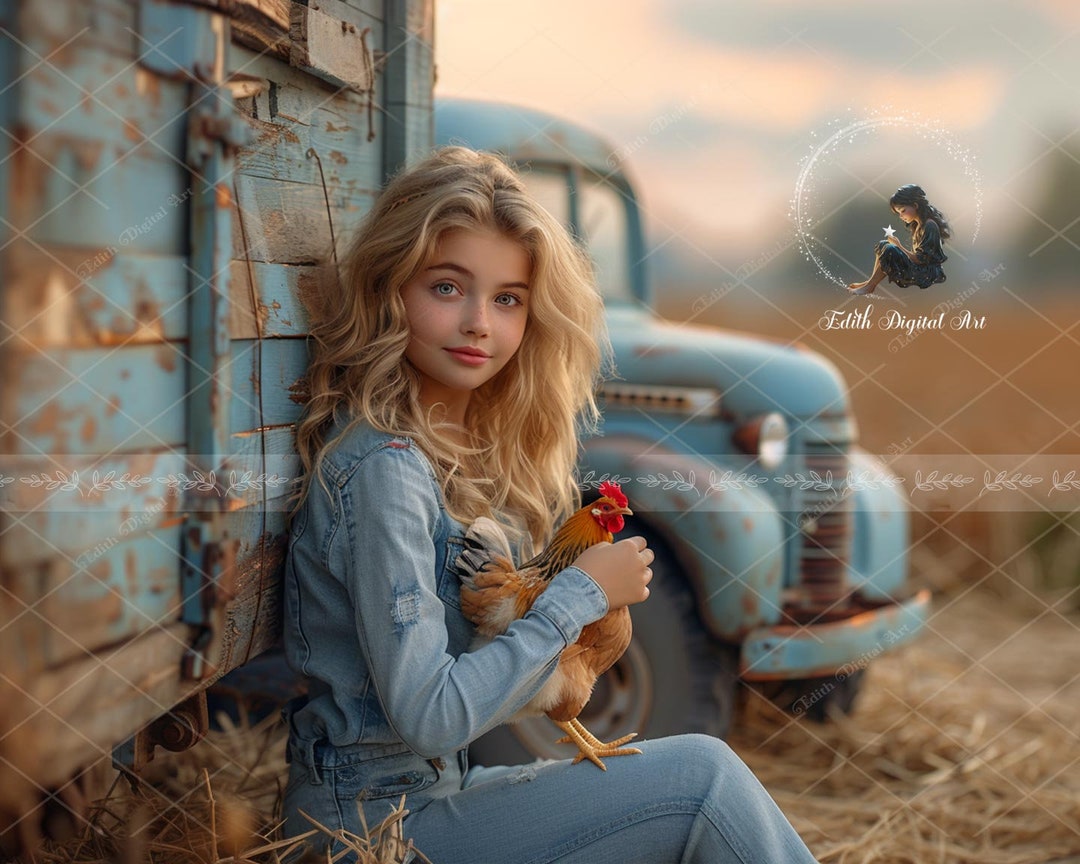 Autumn Digital Backdrop for Photography, Fall Field Digital Background ...