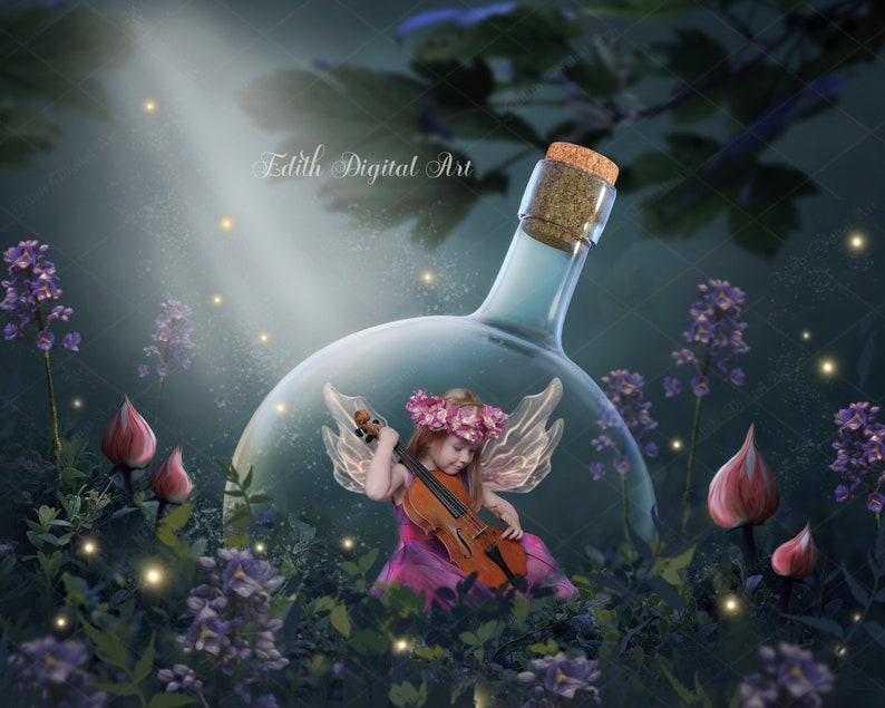 Fairytale Digital Backdrop Fairy Background Composite - Etsy