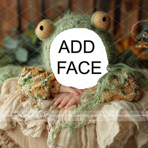 Face Insert Baby Digital Background, Add Face Digital Photo Prop ...