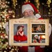 Santa Holding a Book Photography, Christmas Digital Backdrop, Santa ...