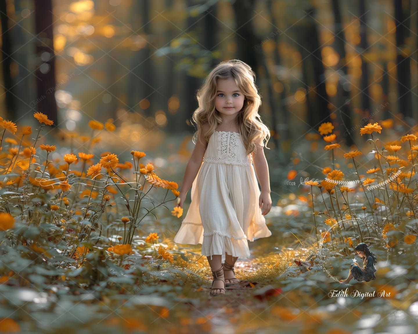 Spring Forest Road Digital Backdrop Photography Background Composite ...