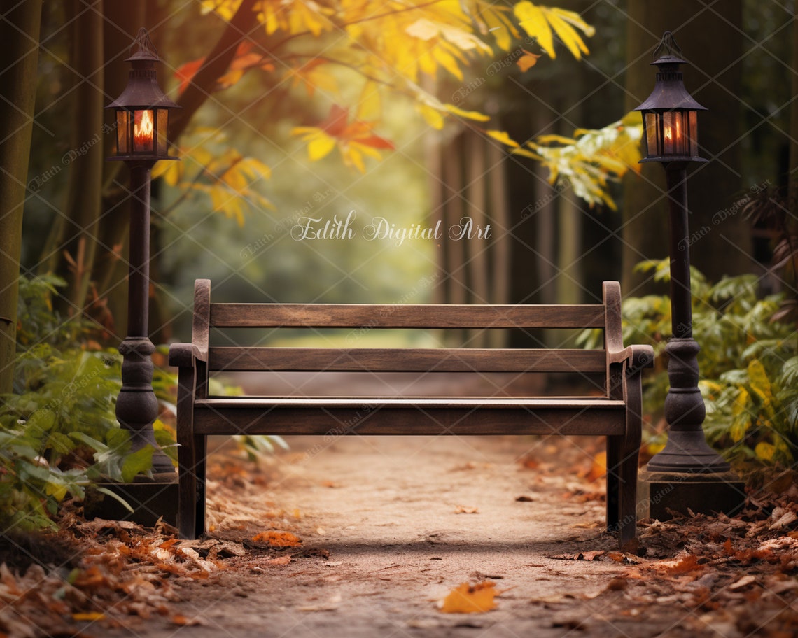 Fall Digital Backdrop Photography, Autumn Background Digital Photo ...