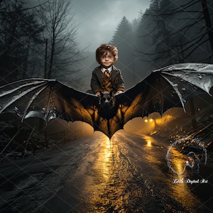 Bat Chase Digital Backdrop, Halloween Digital Backdrop, Halloween ...