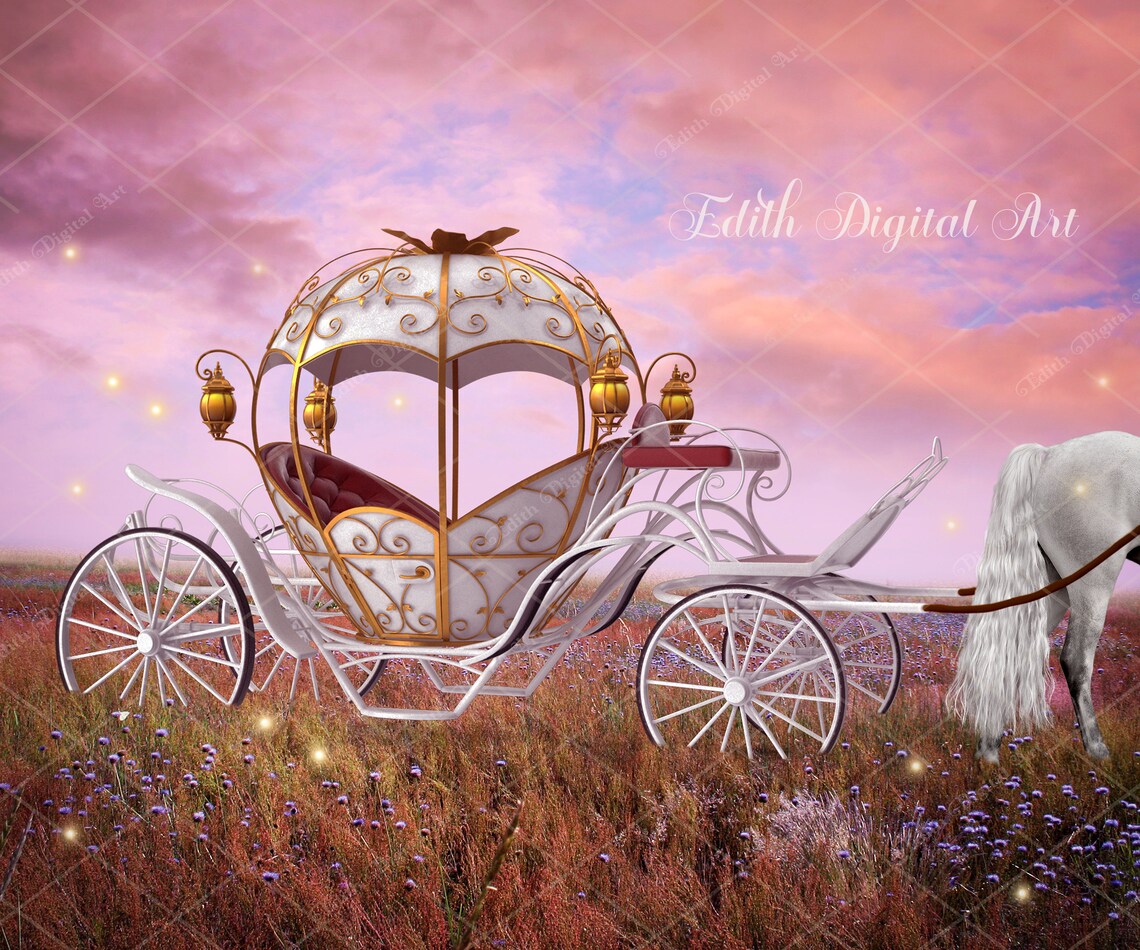 Fairytale Digital Backdrop Enchanted Background for Toddler - Etsy