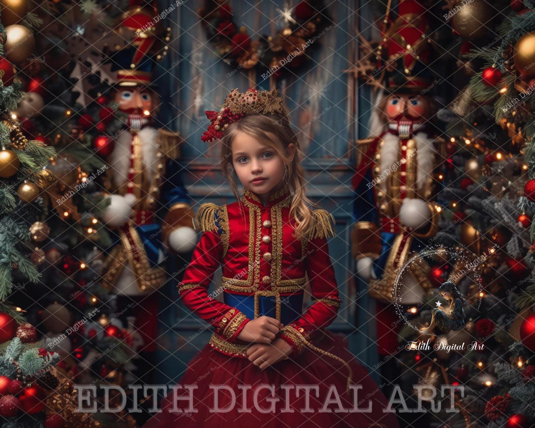 Nutcracker Backdrop Digital Background Photography Composite, Indoor ...