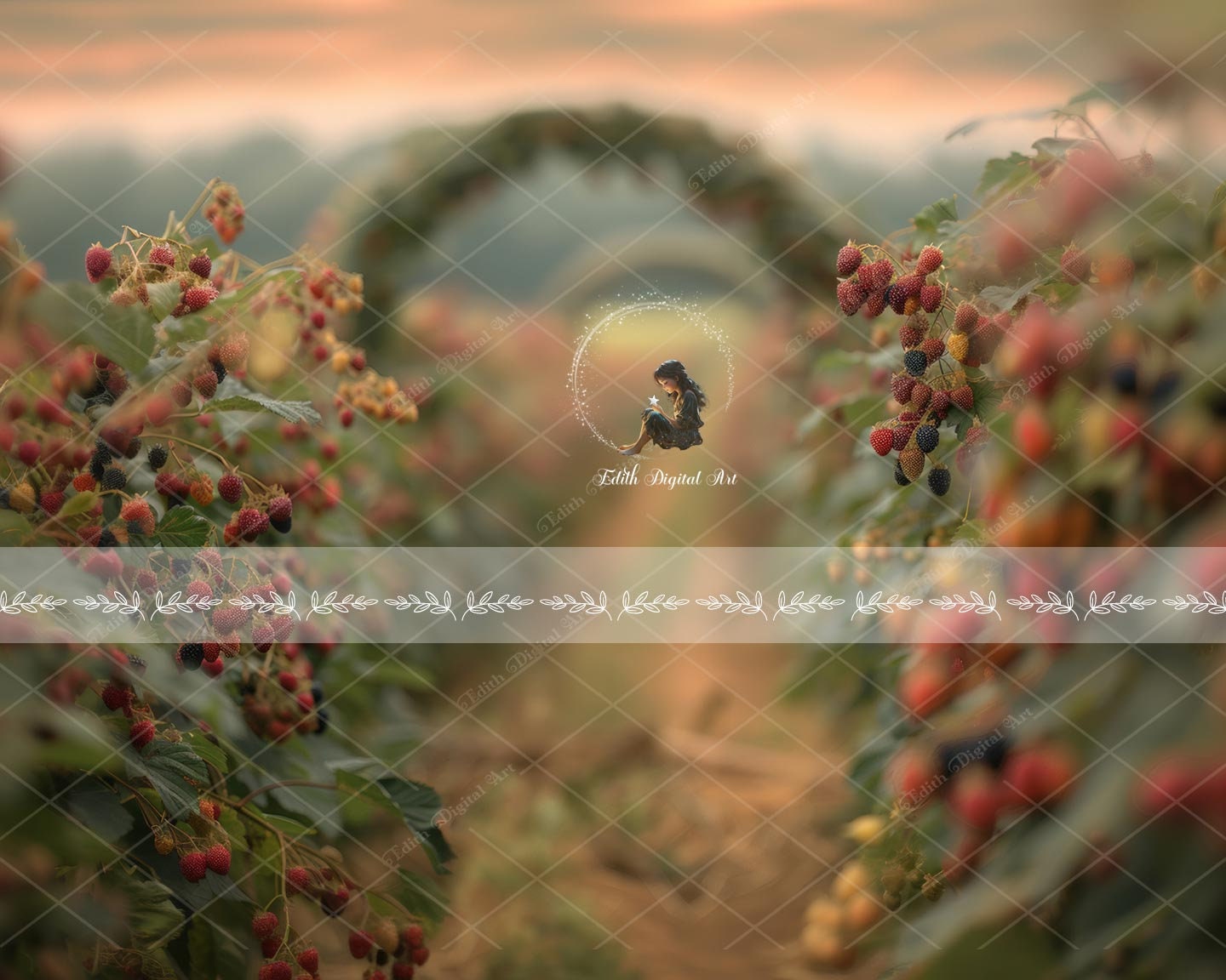 Fall Road Digital Backdrop Photography, Autumn Background Composite ...