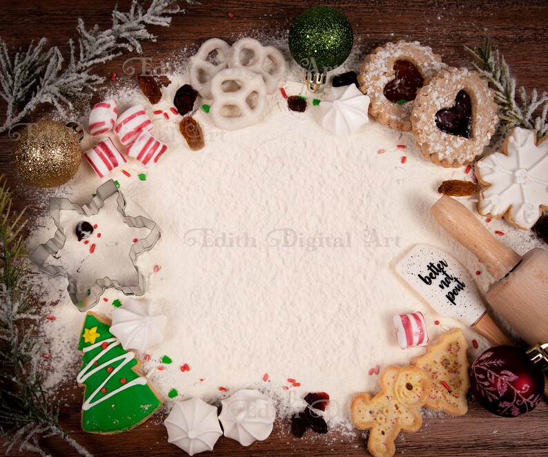 Christmas Digital Backdrop Background Holiday Christmas - Etsy