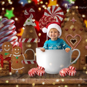 Christmas Composite/ Digital Background/ Holiday Backdrop - Etsy