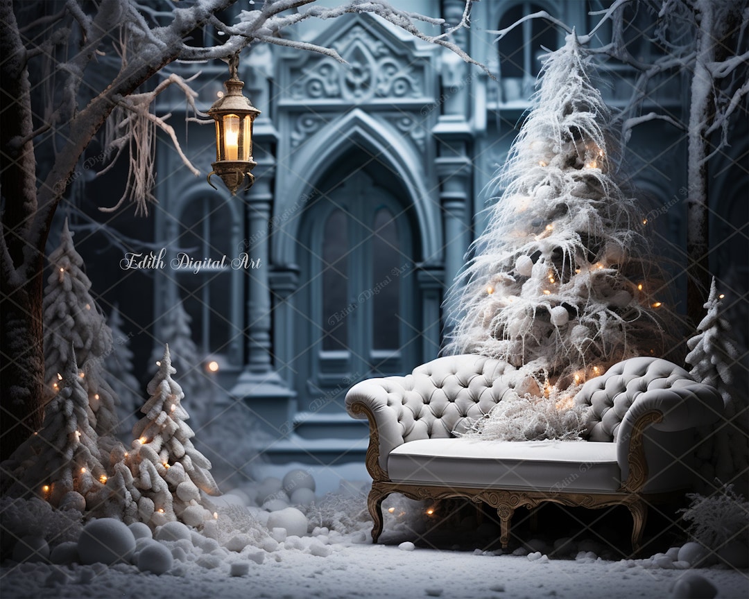 Christmas Backdrop Digital Photography, Studio Photo Composite ...