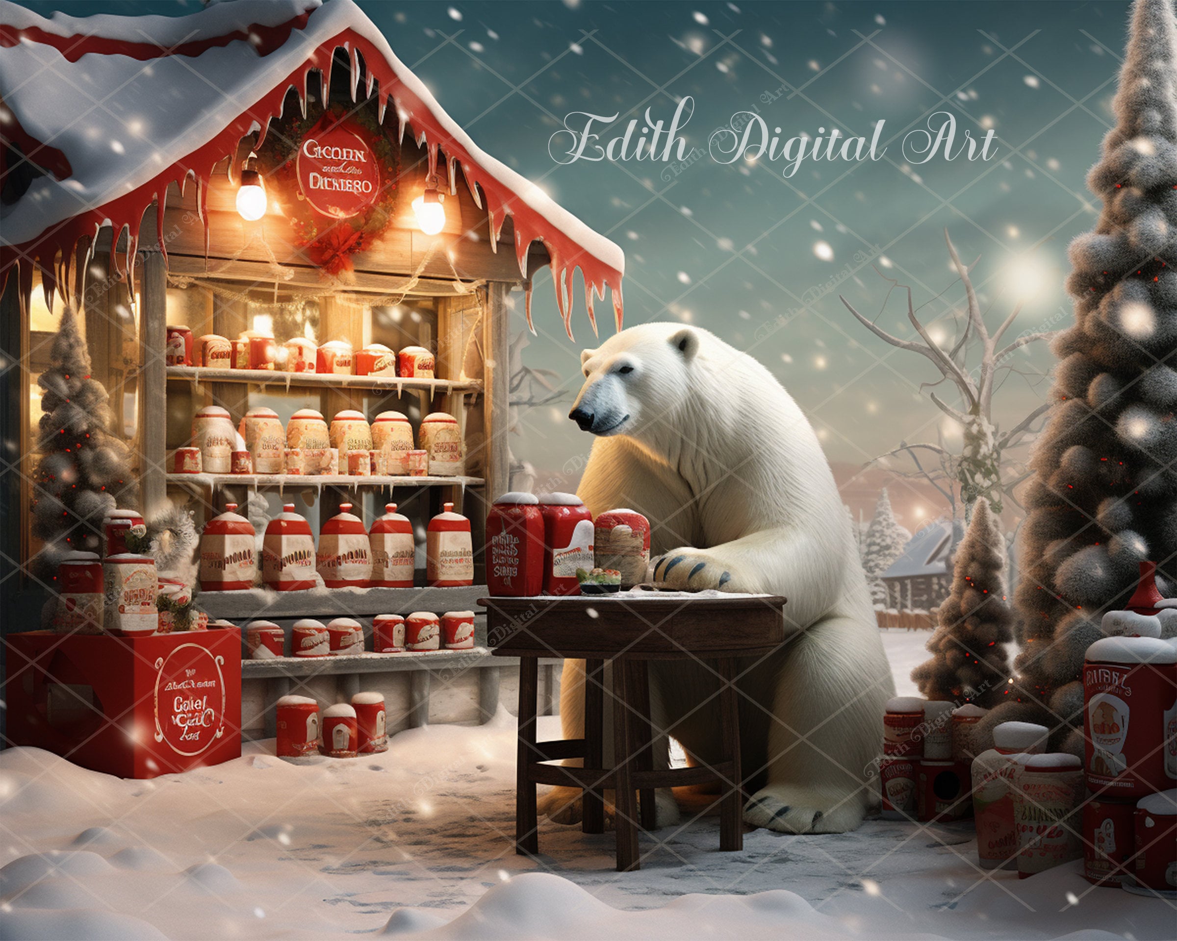Coca Cola Polar Bear Christmas Wallpaper
