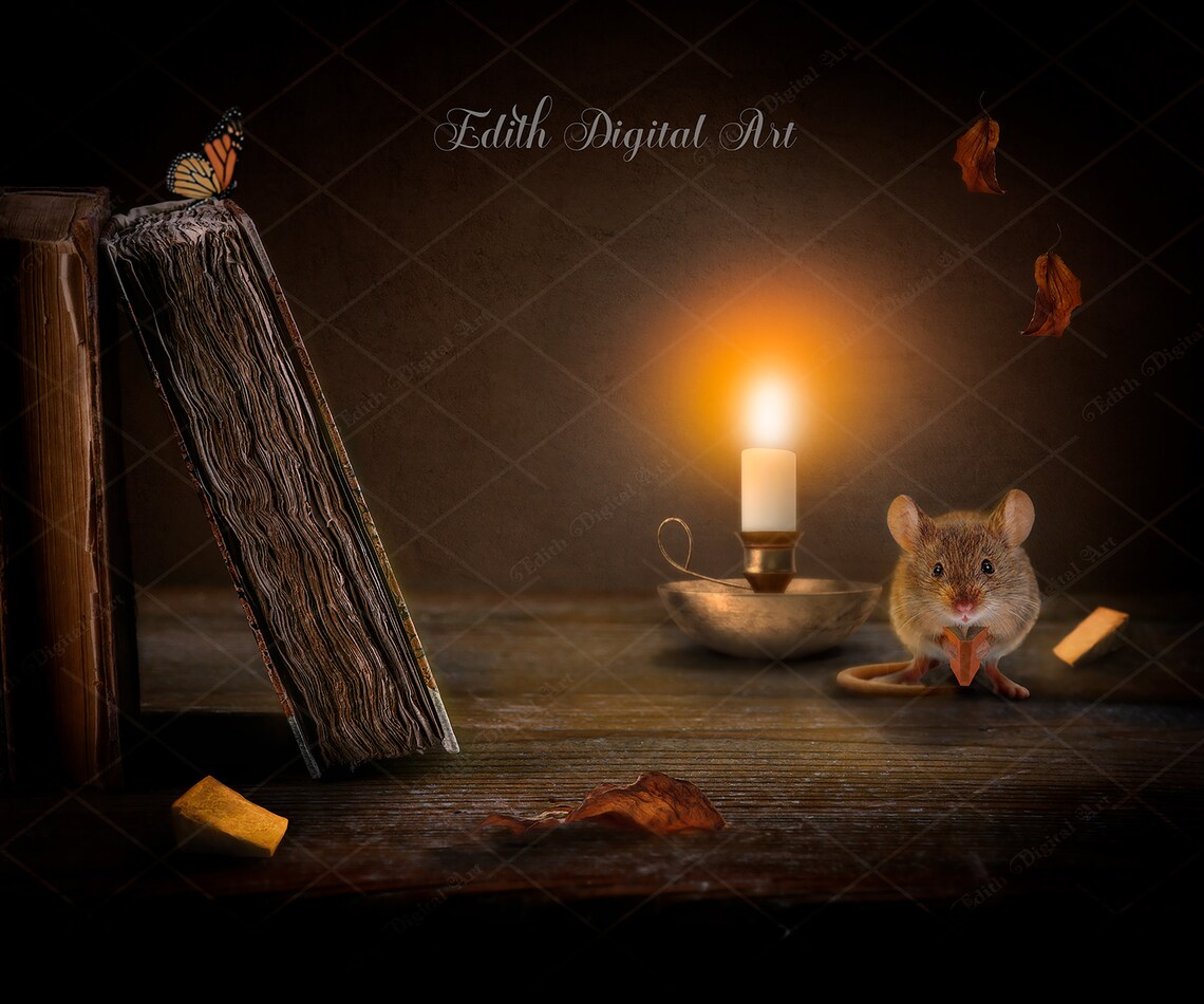 Fairytale Digital Backdrop for Kids Enchanted Background for | Etsy