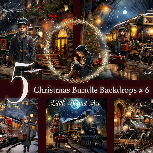 Polar Express Background Digital Download - Etsy
