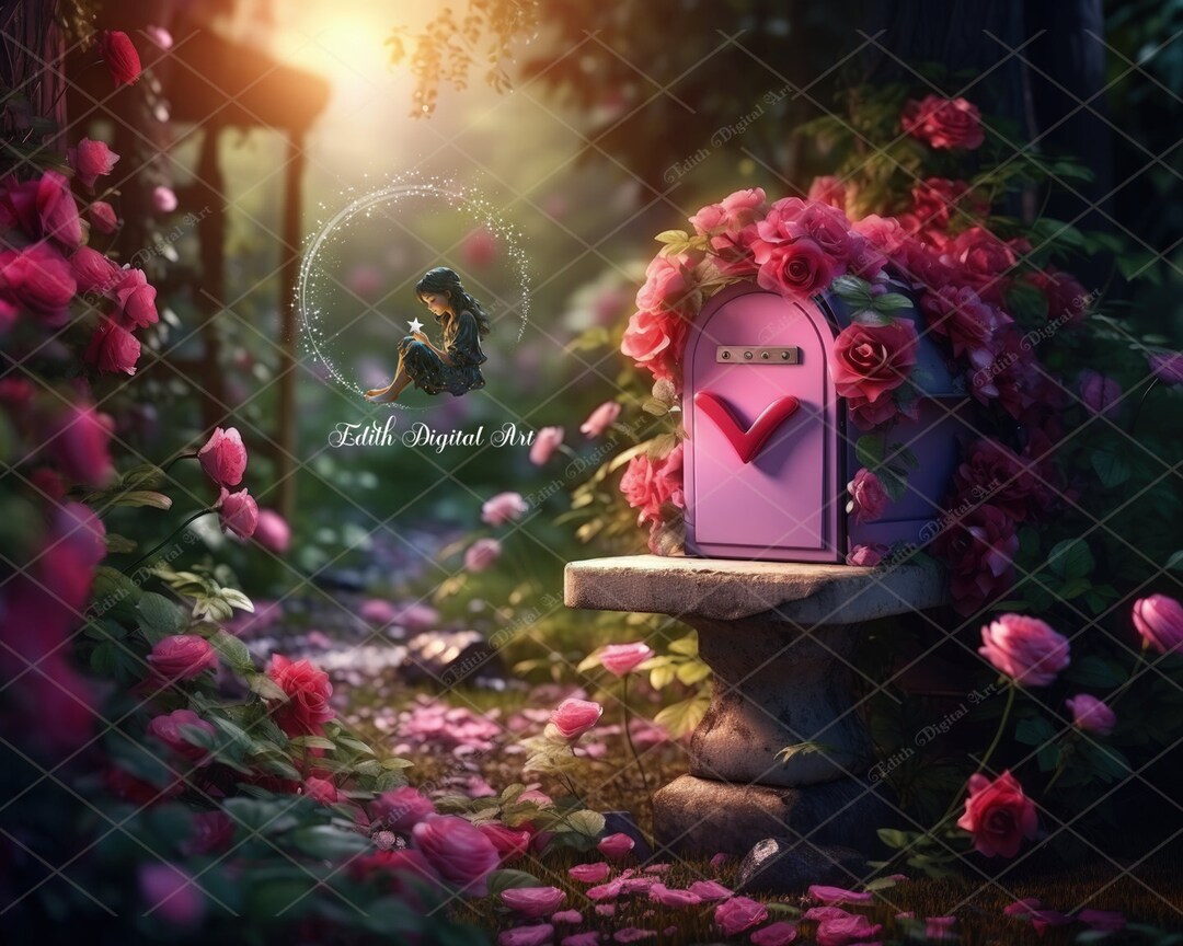 Valentines Digital Backdrop Photography, Studio Digital Background ...