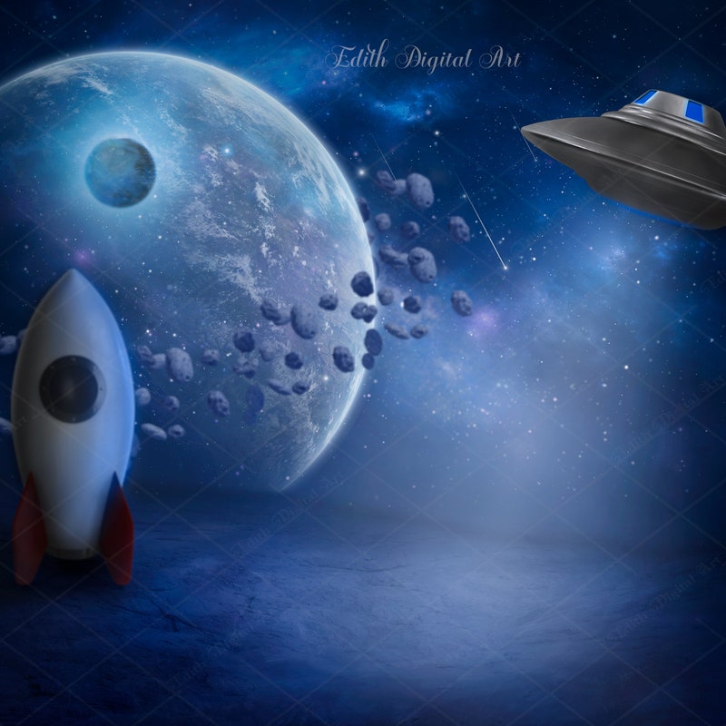 Space Backdrop - Etsy