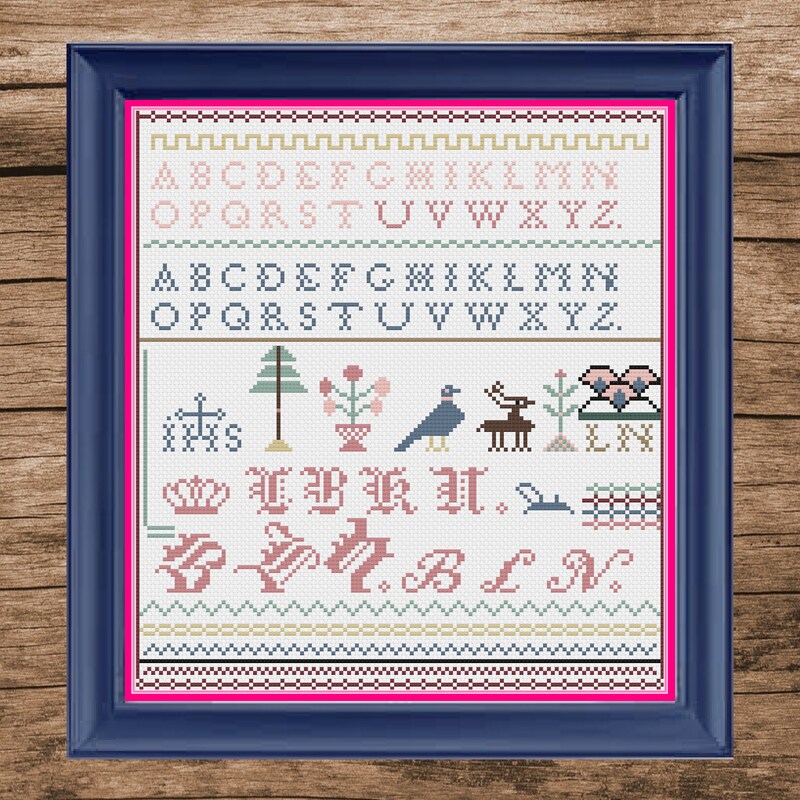 Reproduction Sampler - Etsy