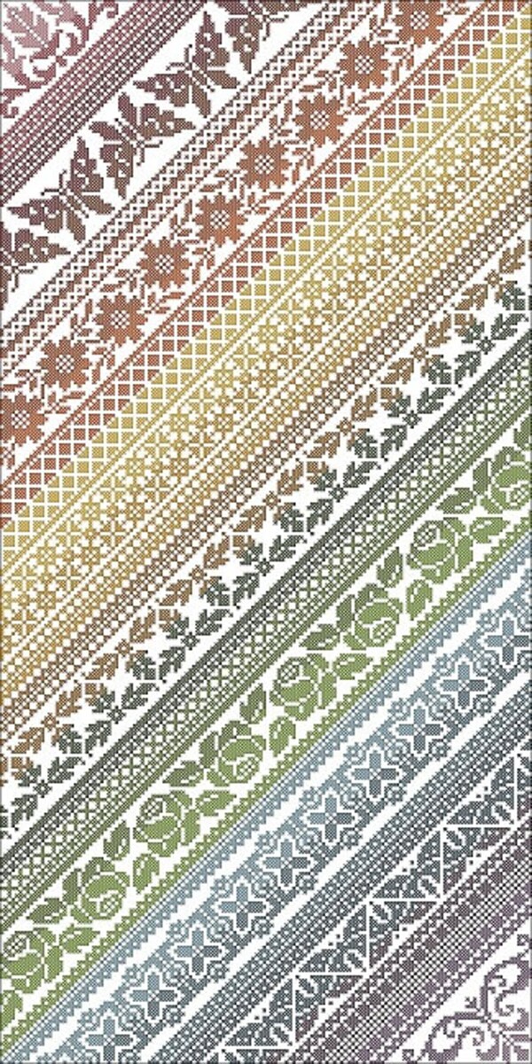 Large Counted Cross Stitch Rainbow Quilt Pattern Large - Etsy Canada