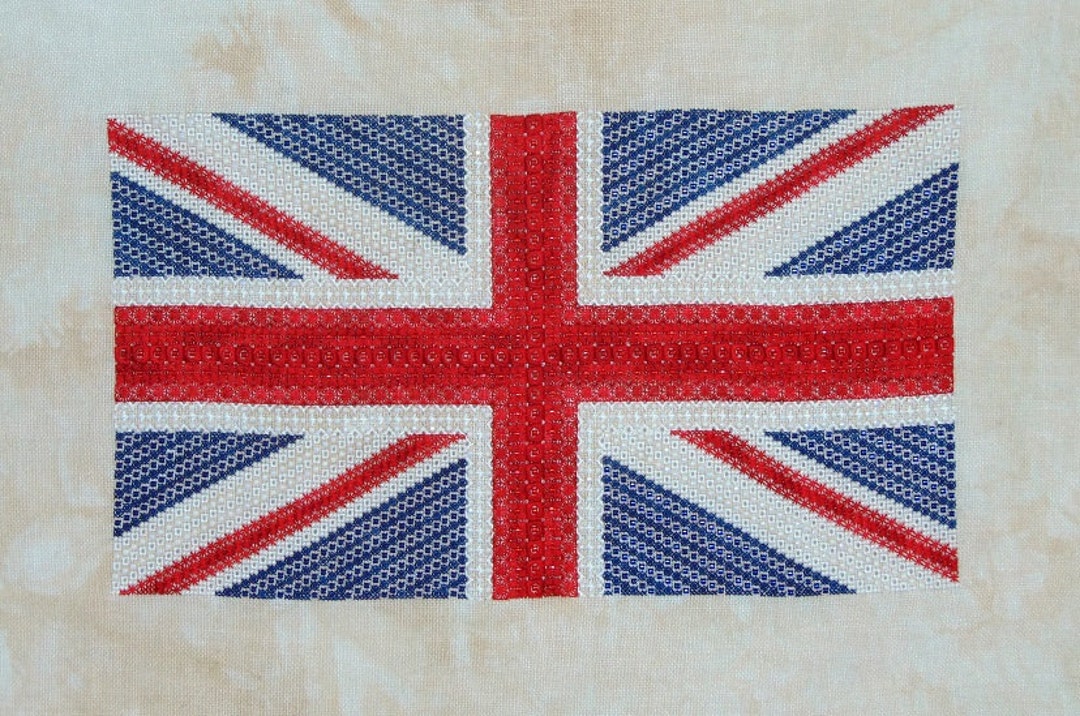Union Jack PDF Chart by Northern Expressions Needlework - Etsy