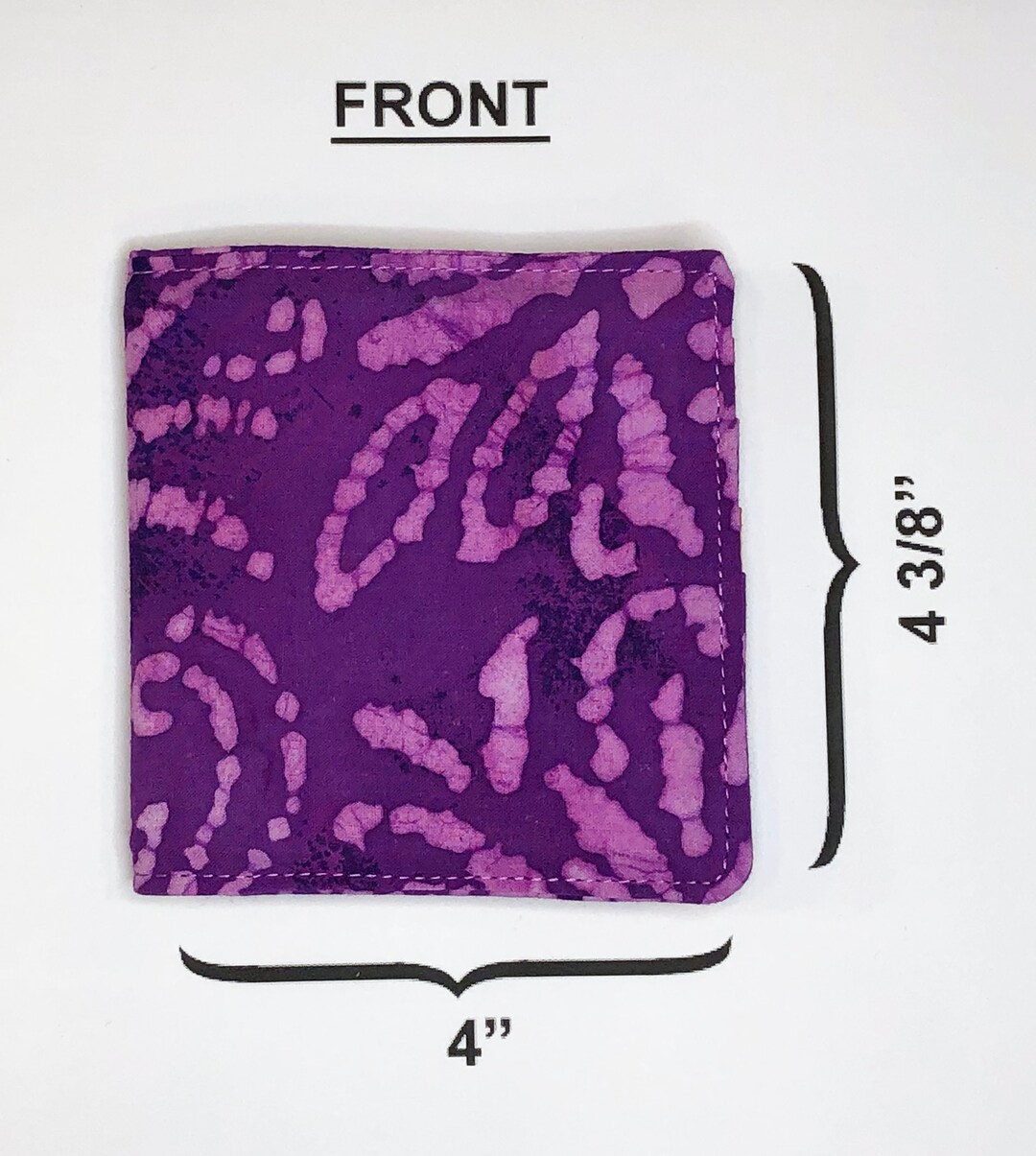 Bifold Wallet - Colorful Batik - RFID PROTECTION - Fits Most ...