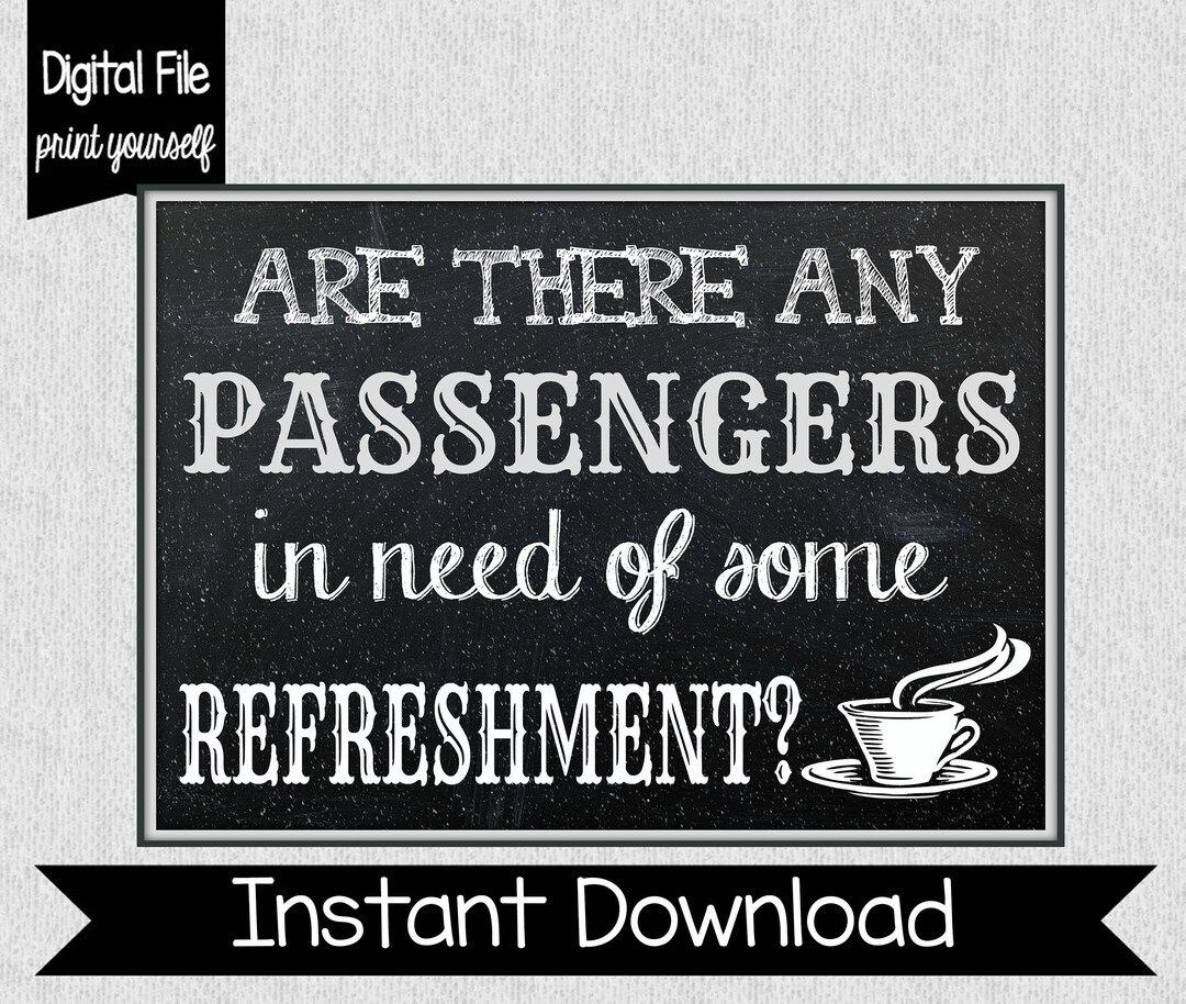Refreshments Sign Refreshment Sign Winter Birthday Signs Party Signs ...