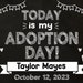 Adoption Announcement Sign Printable Adoption Sign Adoption Day Photo ...