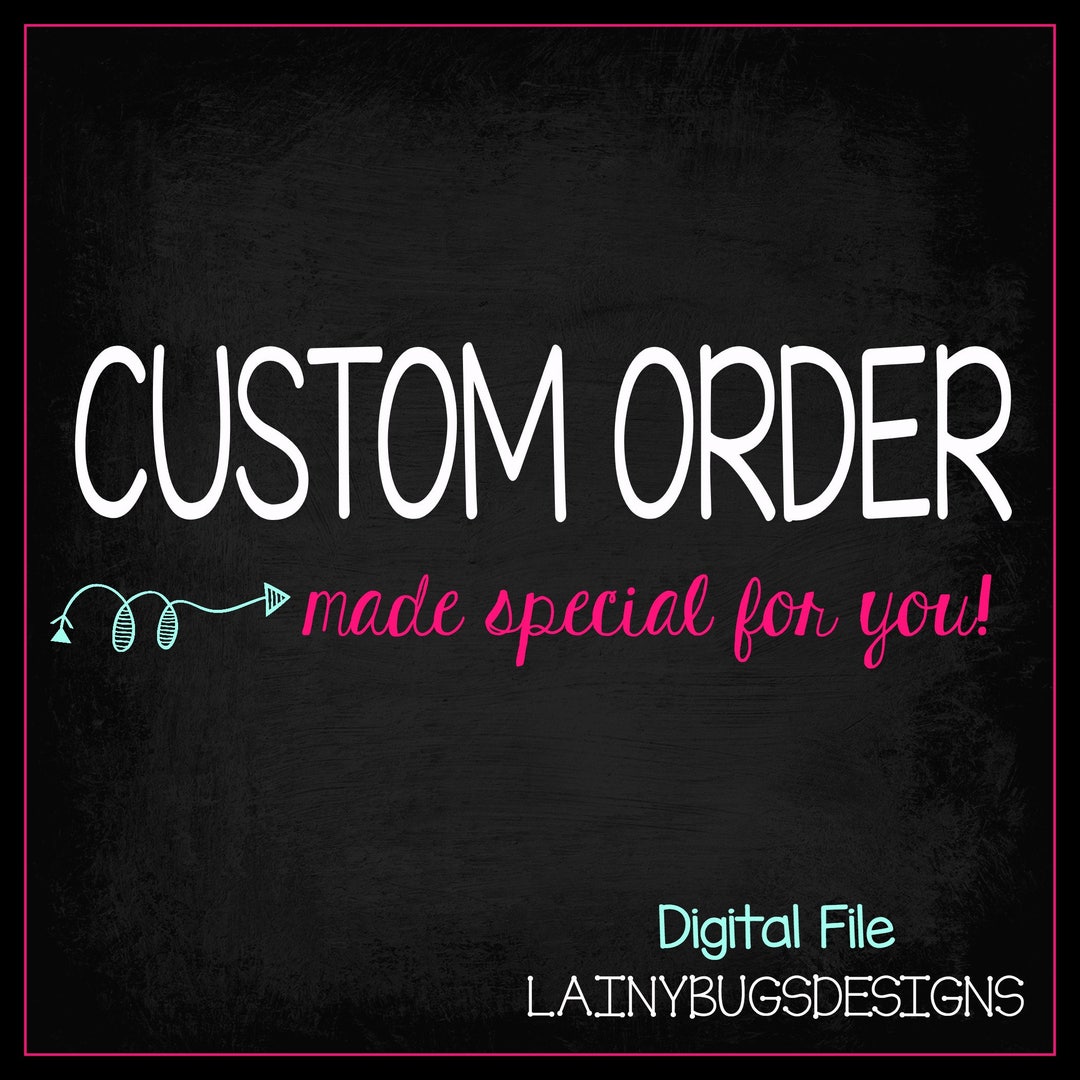 You Print - Completely Custom Order - Personalized Birthday Chalkboard ...