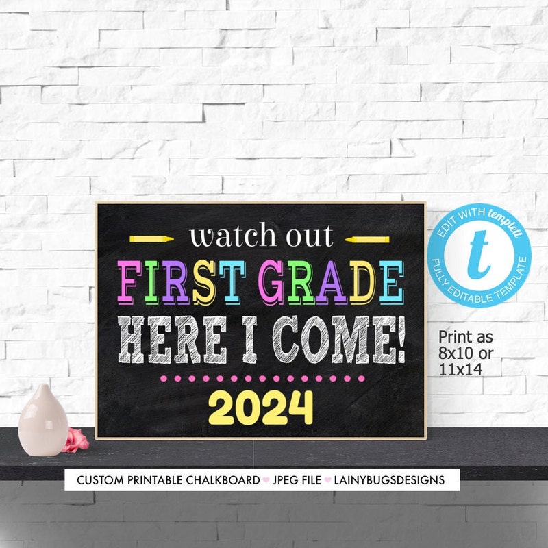 Watch Out 1st Grade - Etsy