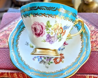 Turquoise Bone China - Etsy