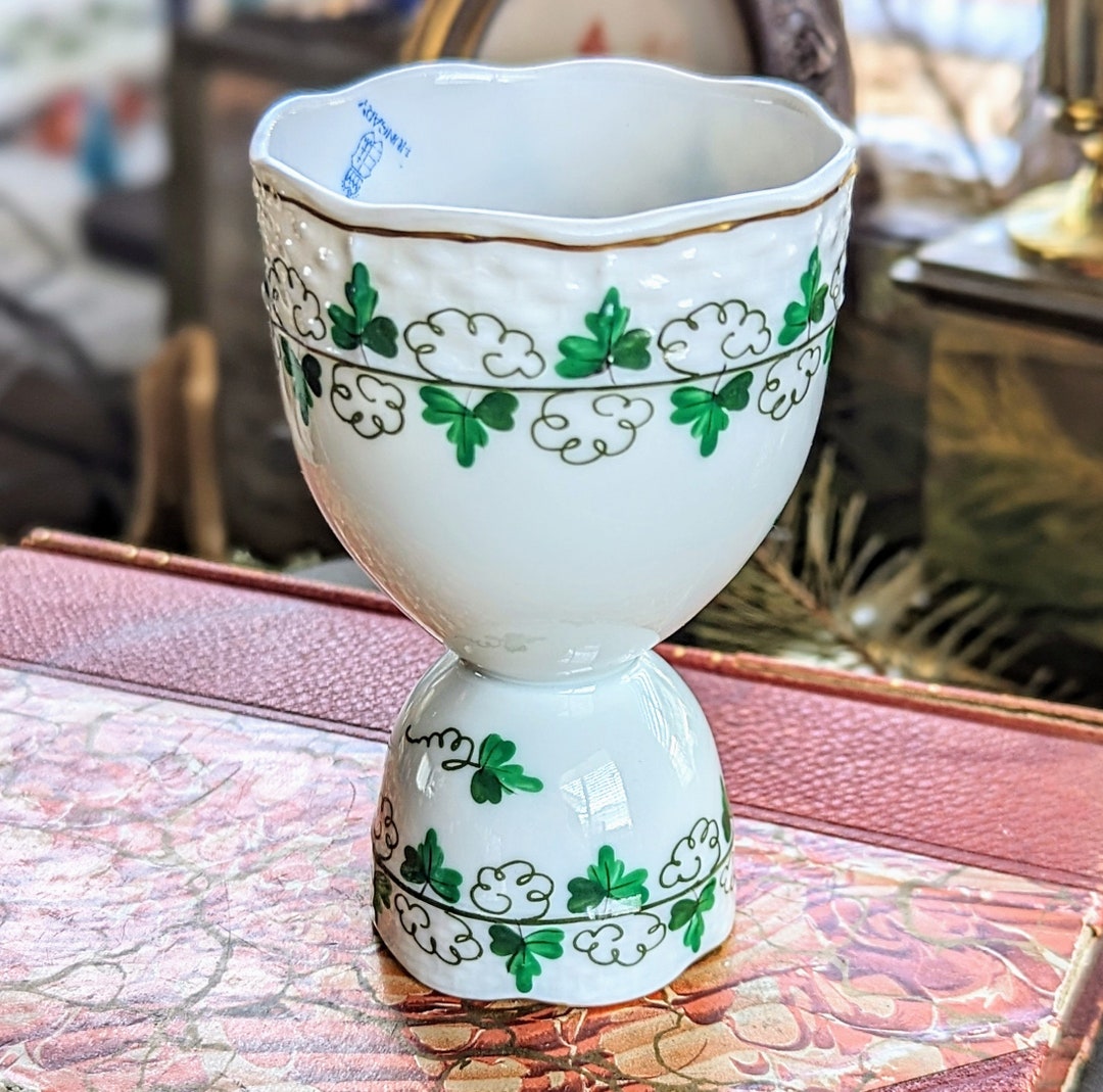 Delightful Herend Double Egg Cup Holder / Server in the Persil Pattern ...