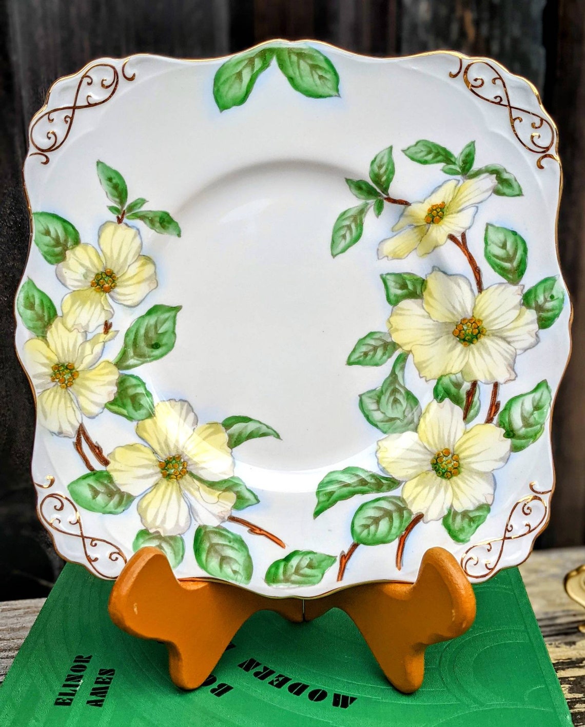 Vintage English Tuscan Bone China in the Dogwood Pattern-cup & | Etsy