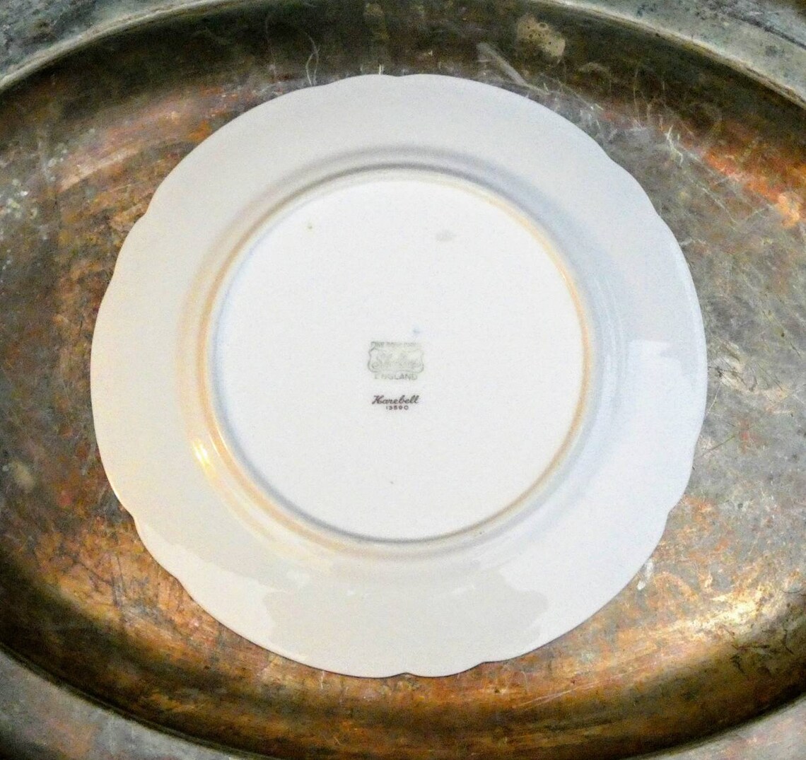 Set of Two Dainty Vintage Shelley Bone China Salad Plates in - Etsy