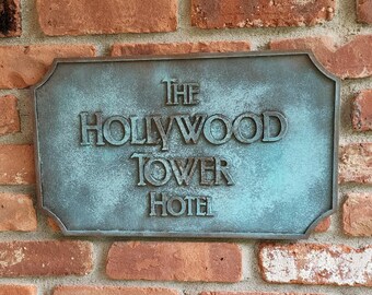 The Tower of Terror Sign - Etsy