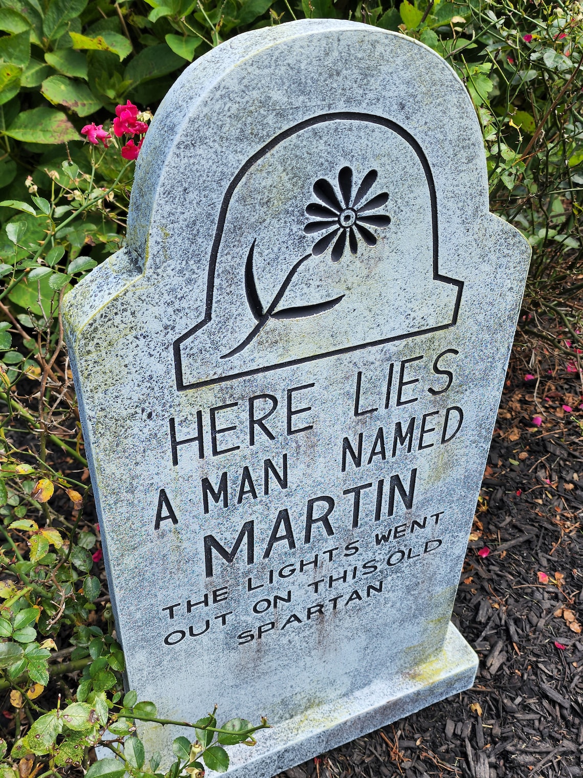 Disney the Haunted Mansion LARGE Tombstone 'here Lies - Etsy