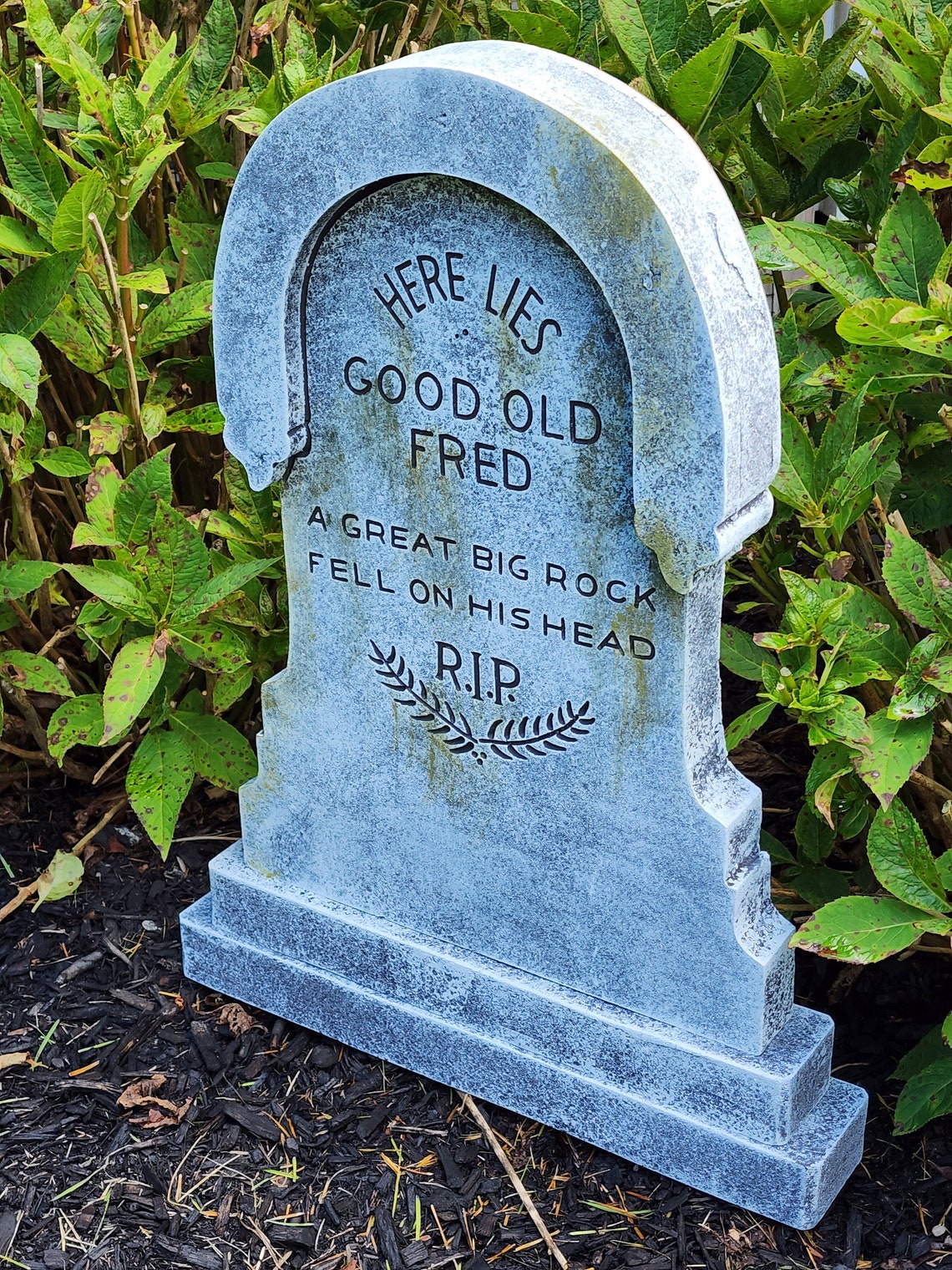 Disney Haunted Mansion Good Old Fred Carved Tombstone UPDATED - Etsy