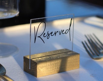 Event table signs | Etsy