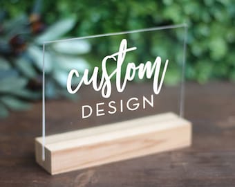 Plexiglass Sign - Etsy