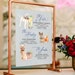 Custom Dog Bar Menu | Wedding | Acrylic Menu | Puptail | Puppy ...
