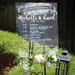 Custom Acrylic Wedding Timeline Sign / Handlettered - Etsy