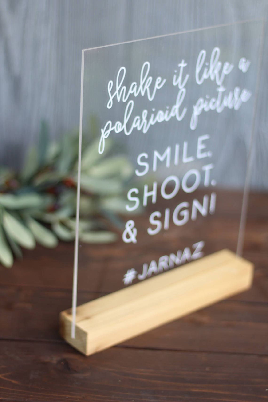 Custom Acrylic Photobooth Sign / Wedding / Event / Photo Booth | Etsy