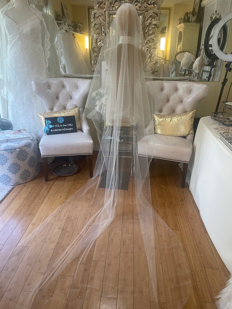 Glitter Veil, Glitter Wedding Veil, Sparkle Wedding Veil, Bling Veil ...