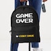 Game Over Backpack Video Game Rucksack Retro Gaming Bag Pixel - Etsy UK