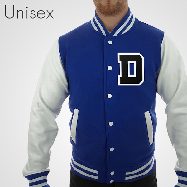 Royal Blue Varsity Jacket - Etsy