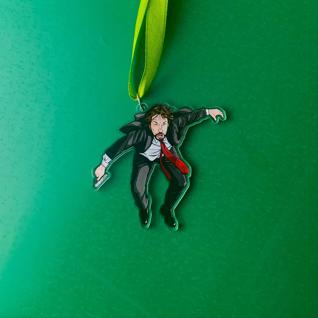 Hans Falling Acrylic Christmas Tree Ornament Xmas Hanging - Etsy