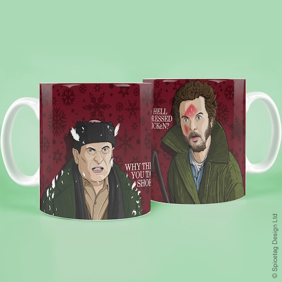 Harry & Marv Mug Bandits Mugs Fan Made Cup Coffee Tea Vessel - Etsy