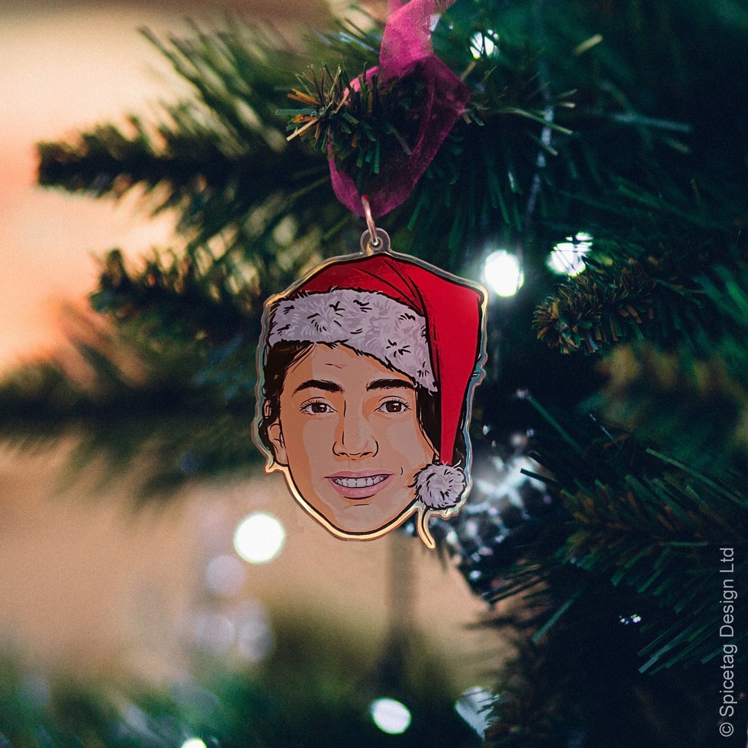 Dina Acrylic Christmas Tree Ornament TLOU Xmas Hanging Character Face ...