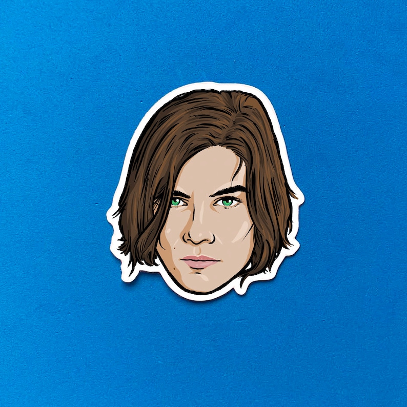 Maggie Vinyl Sticker TWD Face Stickers Character Faces Decal - Etsy UK