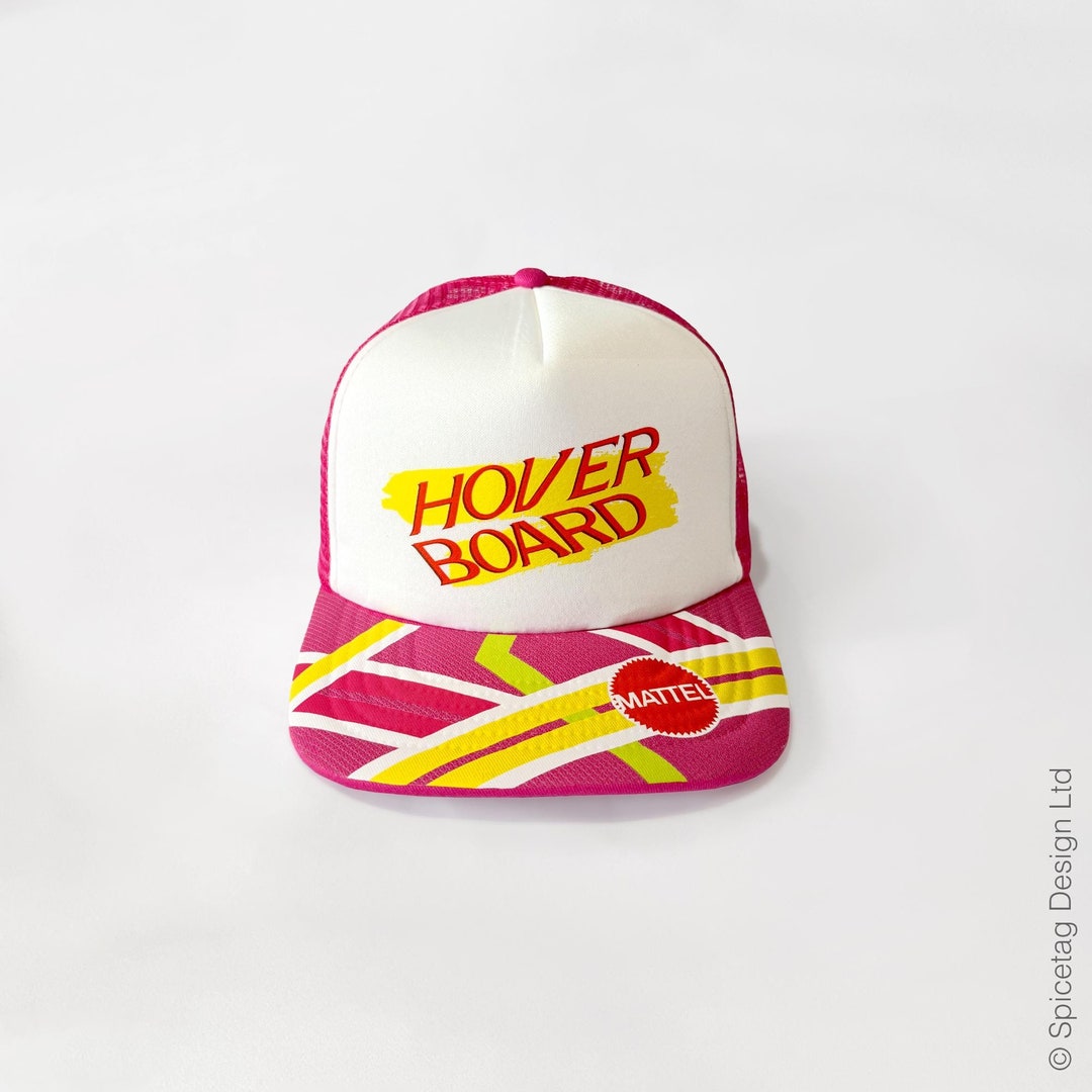 Retro Hoverboard Snapback Trucker Cap - 1989 Movie Costume - Etsy